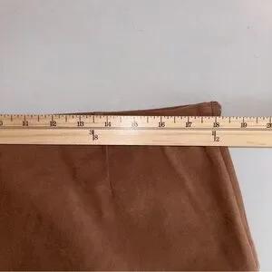 White Stag | Skirts | Vtg White Stag Brown Soft Faux Suede Aline Skirt ...